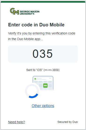 New Duo Mobile Verification Code Information Technology Services