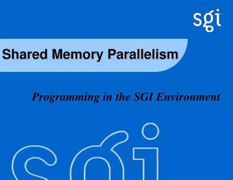 Ppt Shared Memory Parallelism Powerpoint Presentation Free Download