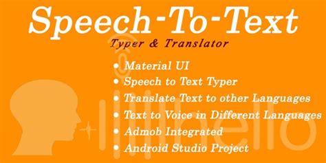 Speech To Text Android Source Code By Vminfoway Codester