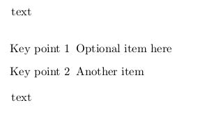 Spacing Horizontal Space In Itemize With Different Label TeX LaTeX Stack Exchange