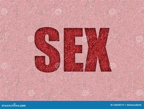 Sex Stock Illustration Illustration Of Letter Word 34648319