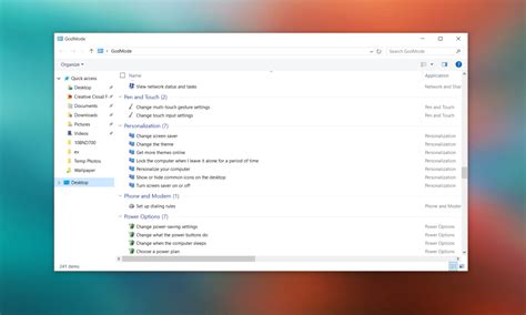 How To Enable The Legendary God Mode In Windows For All The Settings Windows Central