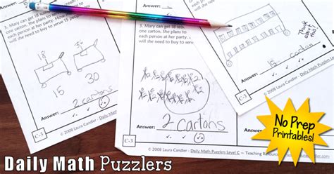 Daily Math Problem Solving And The Common Core