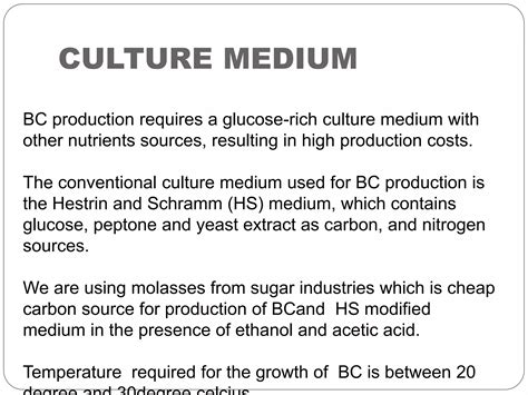 Bacterial Cellulose Presentation Pptx