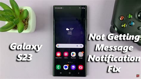 How To Enable Message Notifications On Samsung Galaxy S23s Youtube