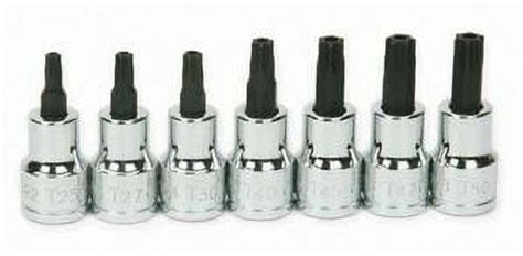 Williams 31912 7 Piece Tamper Resistant Torx Bit Socket Set