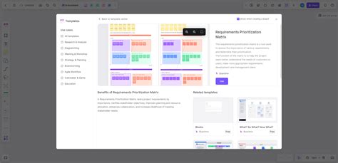 Prioritization Matrix Template Efficient Project Management