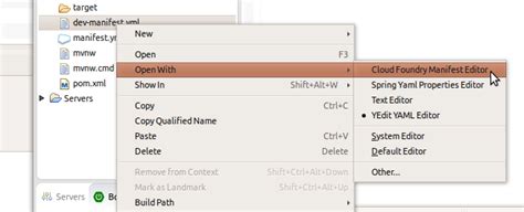 The Spring Boot Dashboard In Sts Part 4 Working With Cloud Foundry