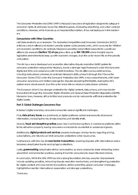 Introduction Good 6 This Is Some Things I Wrote Down As A Presnetaiton Script The Consumer