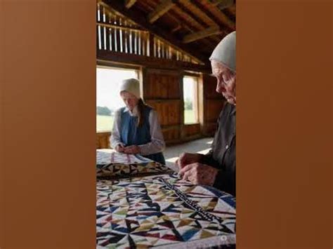 Timeless Tradition Amish Women Crafting Heritage Through Quilting