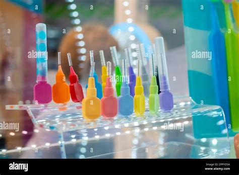 Dental Oral Care Kit Interproximal Brushes At Medical Exhibition