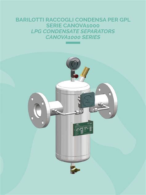 Lpg Condensate Separators Canova1000 Series Pdf