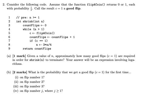 Solved Consider The Following Code Assume That The Function Chegg