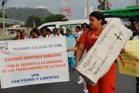 Personal Médico De La Ese Salió A Las Calles Para Protestar Cap