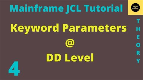 Jcl Dsname Parameter Tutorialbrain