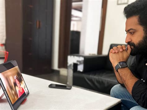 Ntr Relives Rrr Experience Cinejosh Com