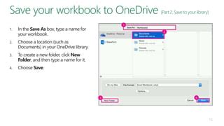 Excel For MacOS Basics PPT