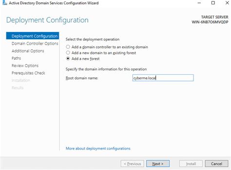 Windows Server AD DS DNS Setup Part I Install Cyber Me