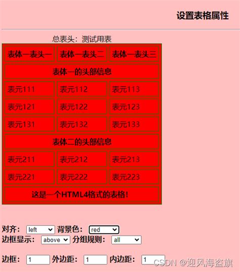 Javascript 动态网页实例 —— 表格处理动态网页表格 Csdn博客