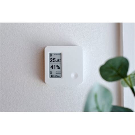 Elsys Temperature And Humidity Sensor Display Iot Devices With Lora Indesmatech Aps
