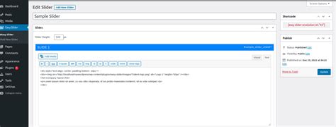 Easy Slider Wordpress Plugin