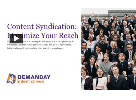 Ppt Maximize Your Reach The Ultimate Guide To Content Syndication