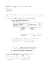 Week Lab Performing Packet Capture And Traffic Analysis Docx Lab Performing Packet