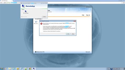 rds 2016 web access error error23003 windows spiceworks community