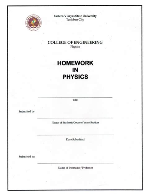 cover homework physics pdf