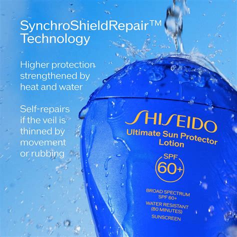Shiseido Ultimate Sun Protector Face And Body Lotion Spf 60 Sunscreen