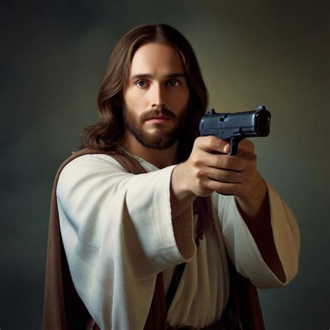 Jesus Christ Machine Gun Images Free Download On Freepik