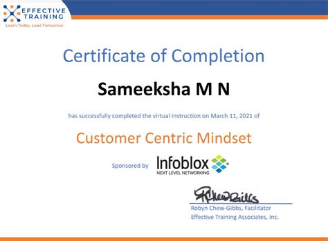 Sameeksha M N Sheher On Linkedin Infoblox Customercentricity