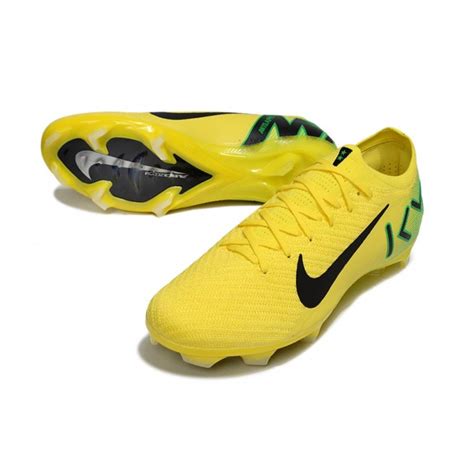 Nike Mercurial Vapor Xvi Elite Fg Soccer Cleats Mbappe Yellow Green