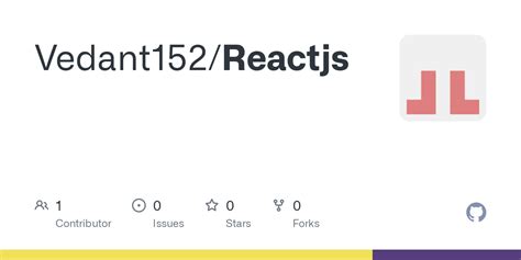 github vedant152 reactjs