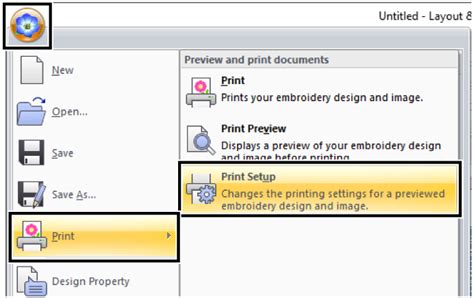 Design Print Preview
