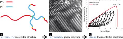 A Structure Of S Isʹ 3 Miktoarm Star Copolymer Type Tpes B Tem Of Download Scientific
