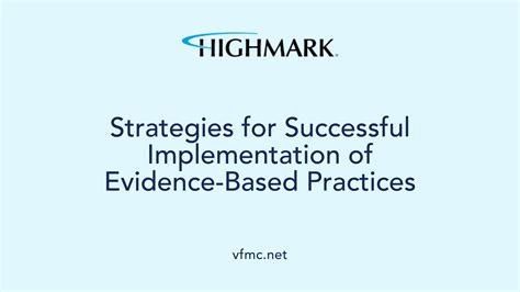 What Is Evidence Based Strategies