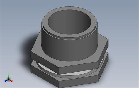 Upvc承插式水箱接头newsolidworks 2018模型图纸免费下载 懒石网