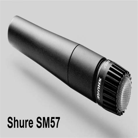 Shure Sm57 Cardioid Dynamic Microphone Guitar Paradise