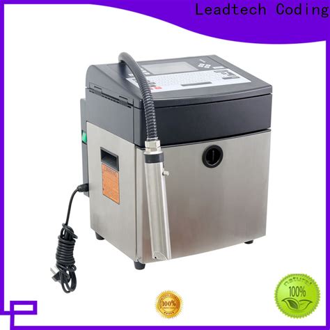 innovative expiry date label machine professtional for auto parts printing leadtech coding