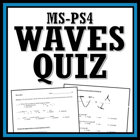 Waves Quiz Flying Colors Science