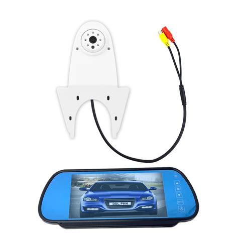 Dolphin Automotive White Van Rear Roof Mounted Reversing Parking Camera