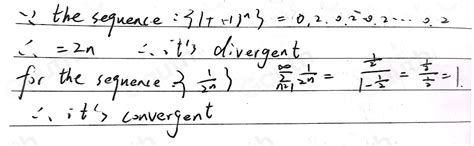 solved q5 prove that 1 the sequence 1 1 n n∈ n is divergent 2