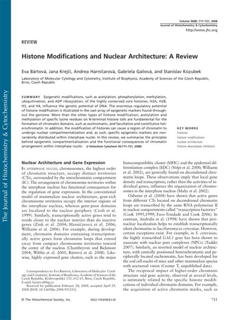 Paper 3 Pdf Histone Chromatin