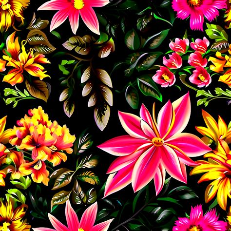 Download Floral Pattern Design Png Qta