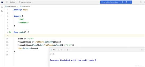 Go语言高并发与微服务实战 学习笔记 第4章 进阶——go语言高级特性 42 反射基础 423 Reflectvalue反射值对象reflectvalue Go Csdn博客