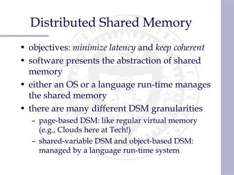 Ppt Distributed Shared Memory Powerpoint Presentation Free Download