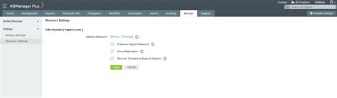 active directory backup and recovery tool