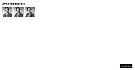 Using A Component 12 Codesandbox