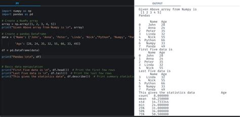 Day 5 Of Data Science Libraries Numpy And Pandas Sisriksha Dhakal Posted On The Topic Linkedin